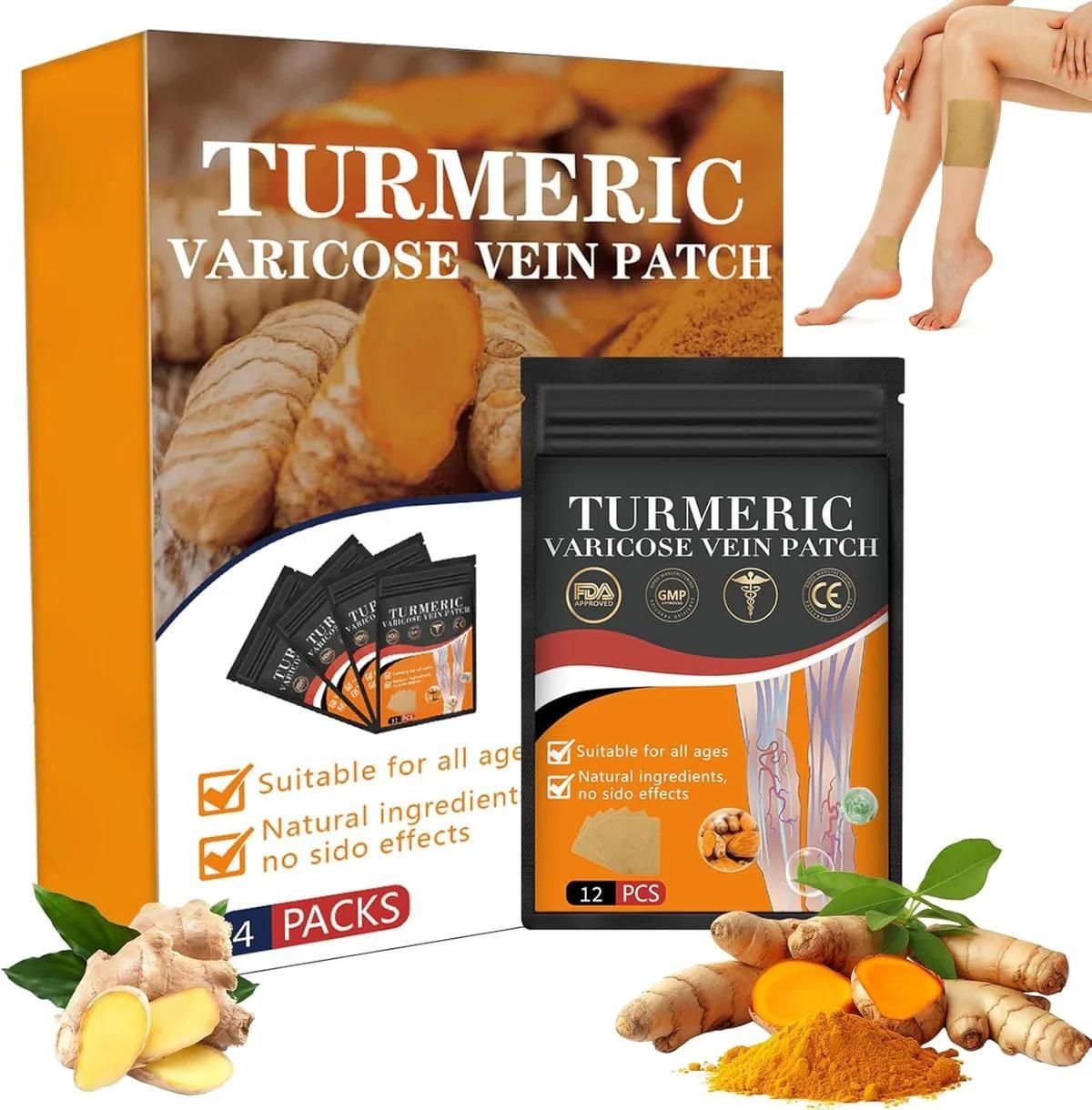 Turmeric Varicose Vein Patch (Pack of 10) – Trendy Treasures